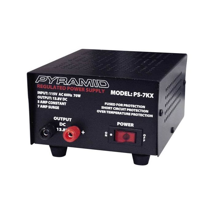 Pyramid RBPS7 Refurbished 7 Amp Power Supply