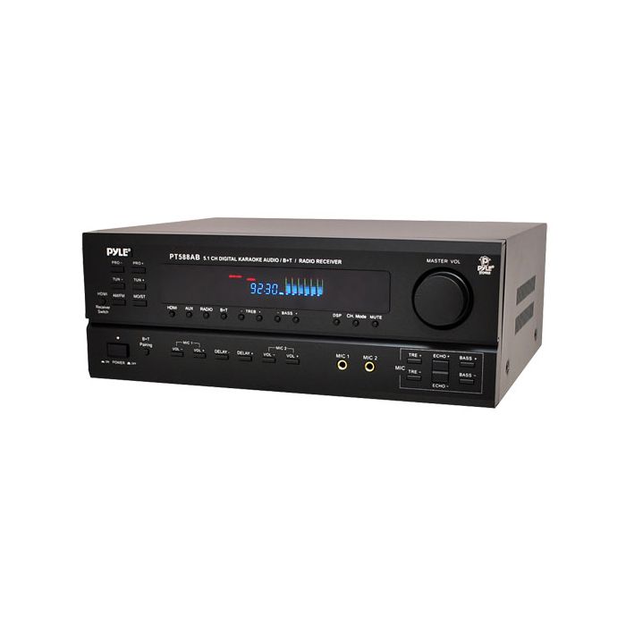 Pyle PT588AB 5.1 Channel Home Receiver with AM/FM, HDMI and Bluetooth