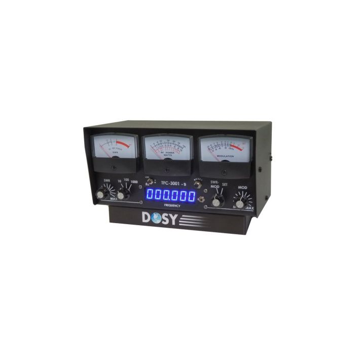 Dosy TFC-3001-S 3 Meter In-Line Wattmeter with Frequency Counter