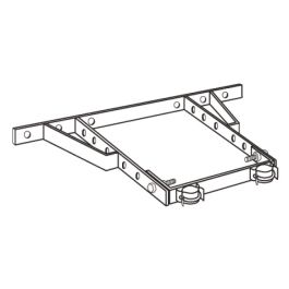 Rohn HB25AG Adjustable House Bracket Assembly