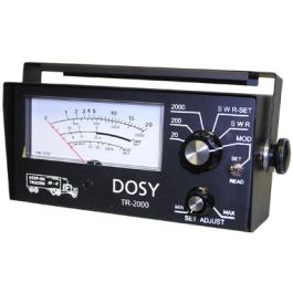 Dosy TR2000 Remote Mount 2,000 Watt SWR/Mod/Watt Meter